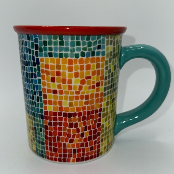 Starbucks | Kitchen | Starbucks Barista Mosaic Tile Multicolored With ...